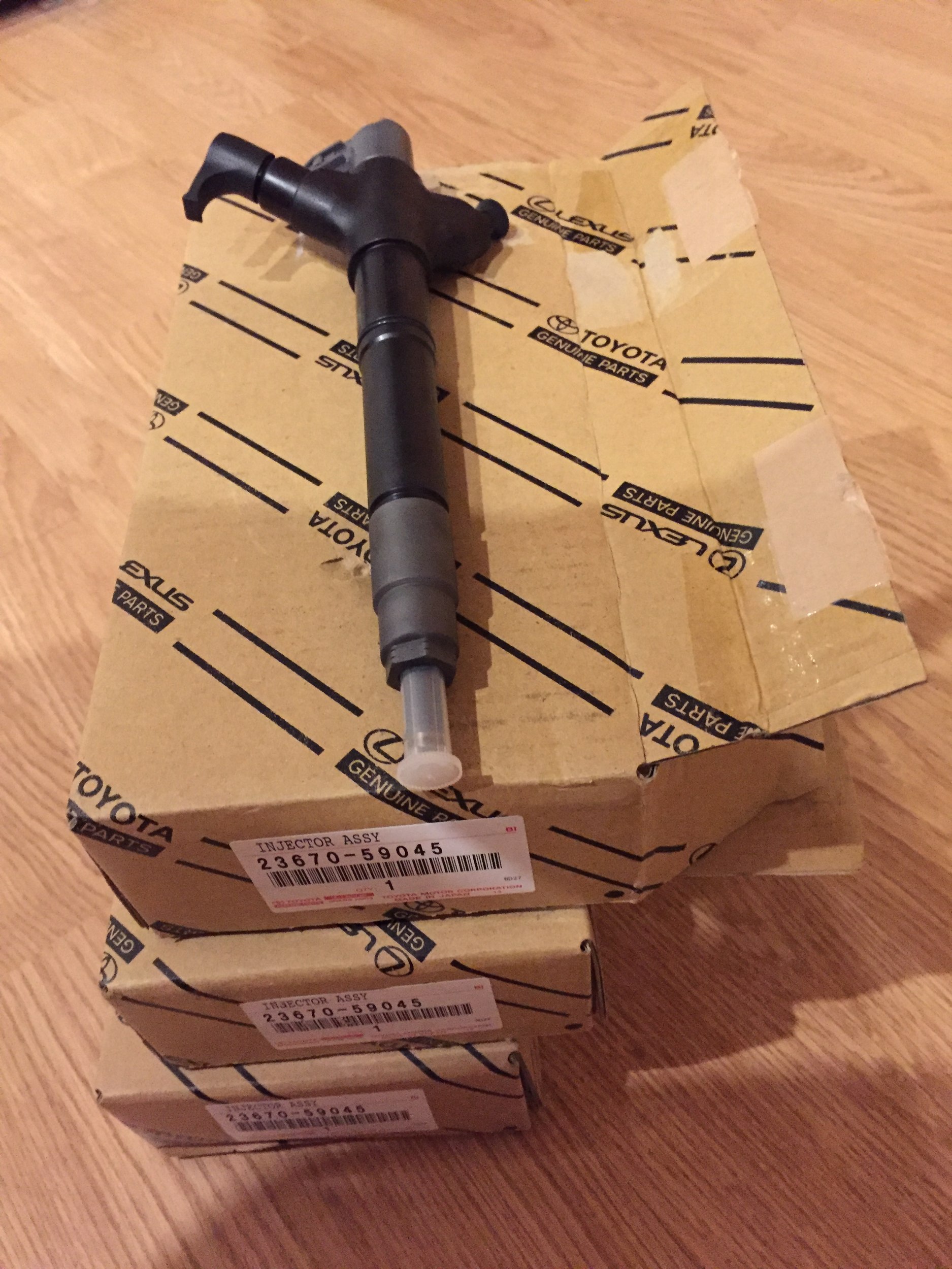 Срочно продам новые форсунки lc200, lx450 - Двигатель, трансмиссия ...