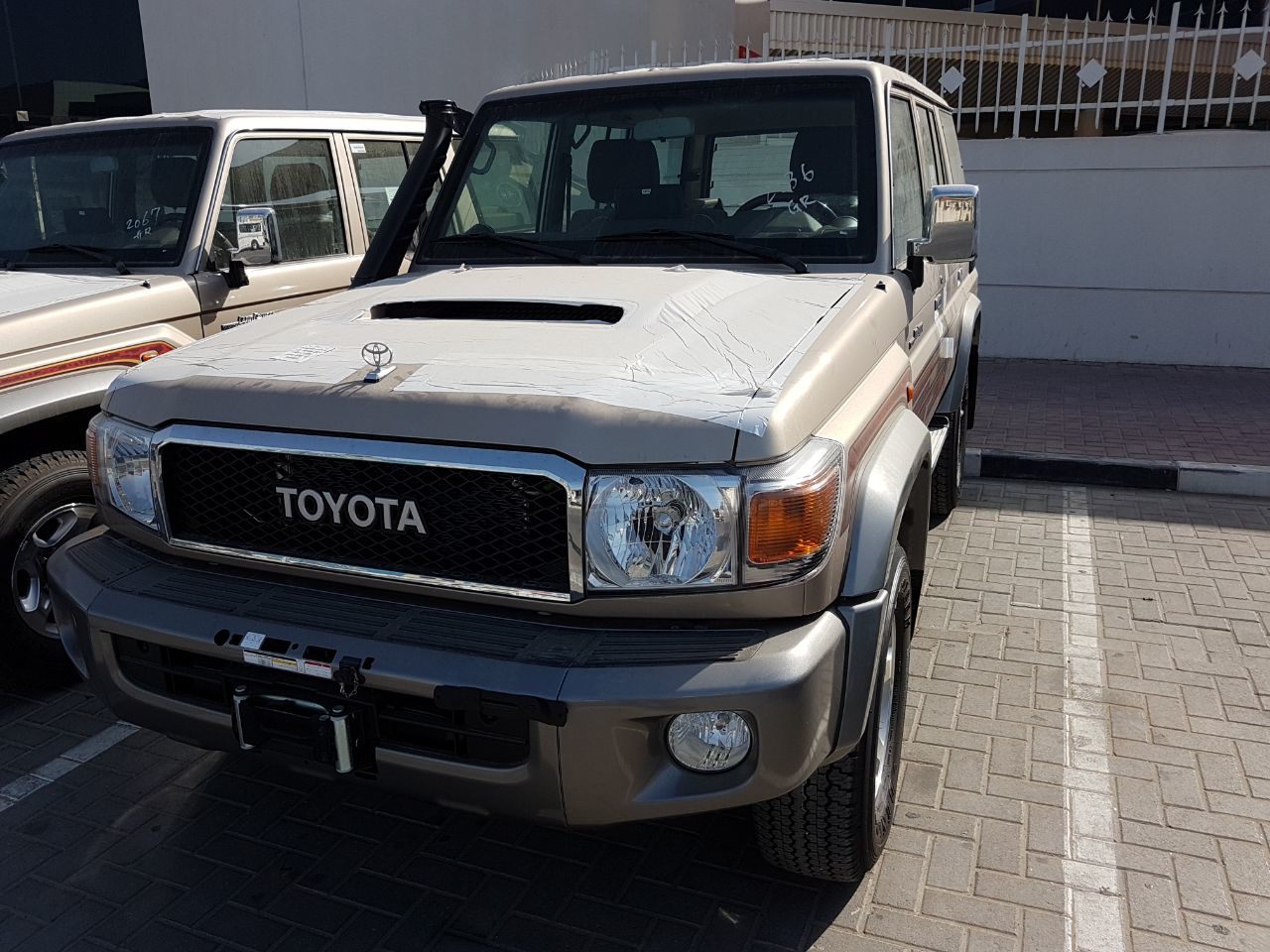 Продам бампер передний TLC-76 - Кузов, рама, электрика и обвес ...