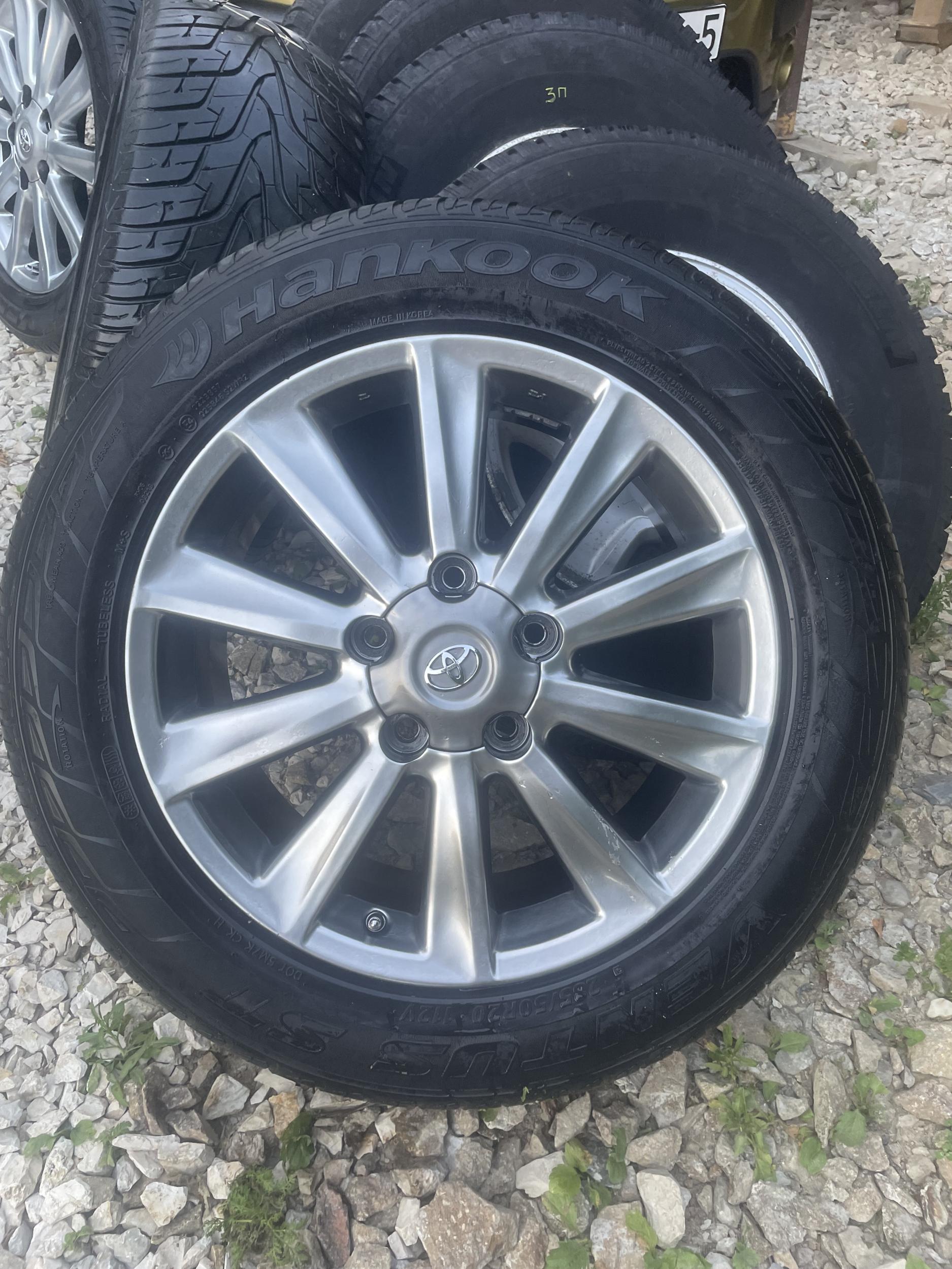 Шины Hankook 285/50-20 + колесные диски Lexus R20 - Шины и диски ...