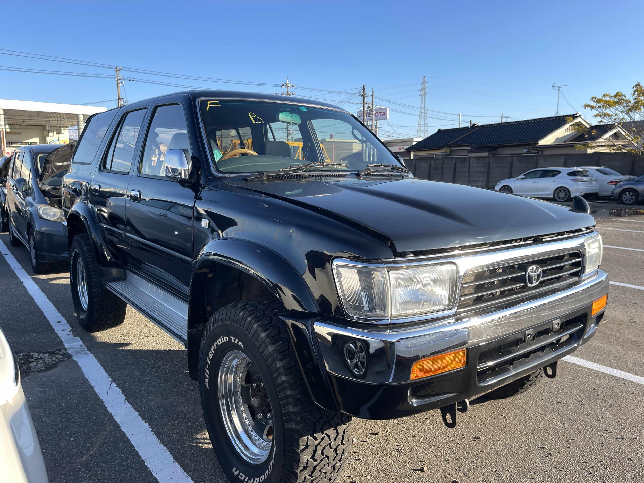 Декабрь2022, JeepHouse: Hilux Surf KZN130, 1KZ, АКПП, чёрный, в разбор ...